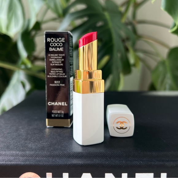 CHANEL | Makeup | Chanel Rouge Coco Baume 922 Passion Pink Hydrating ...